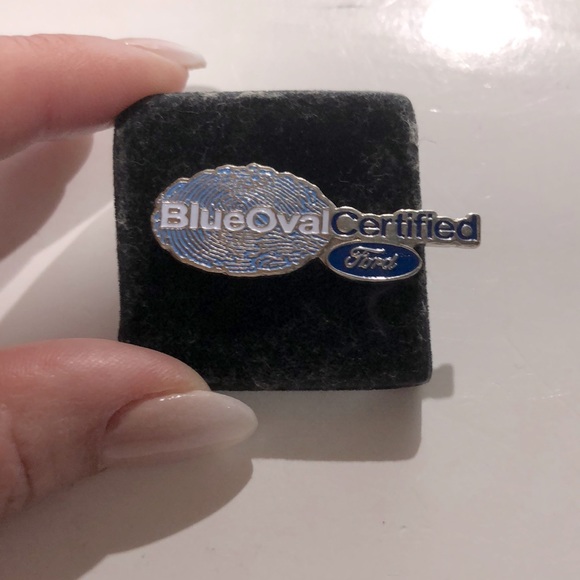 Ford | Jewelry | Ford Blue Oval Certified Pin | Poshmark
